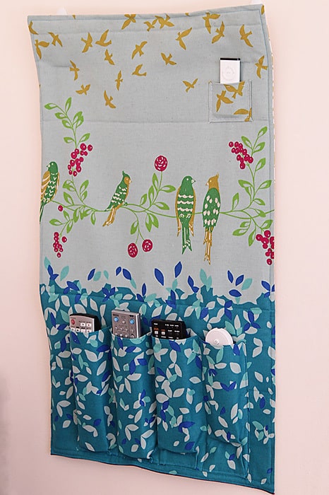 Remote Control Holder DIY - Bonjour Quilts