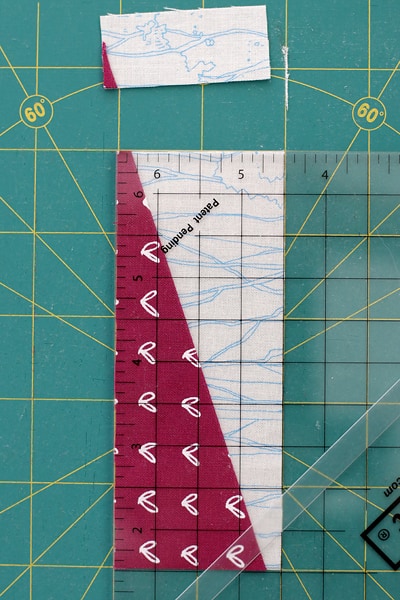 Half Rectangle Triangle Block Tutorial | Bonjour Quilts