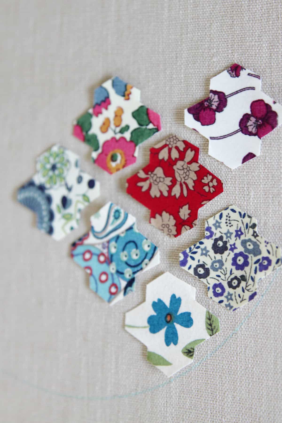 Scrap Fabric Embroidery Tutorial - Bonjour Quilts