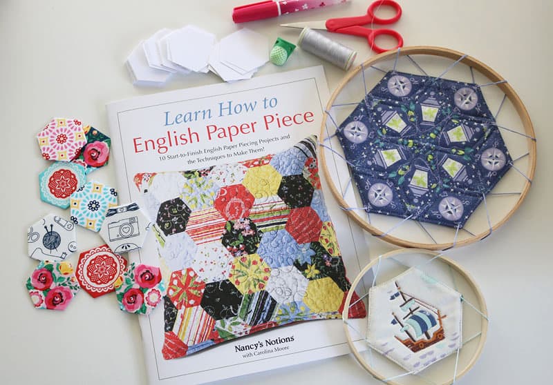 Learn English Paper Piecing - Bonjour Quilts