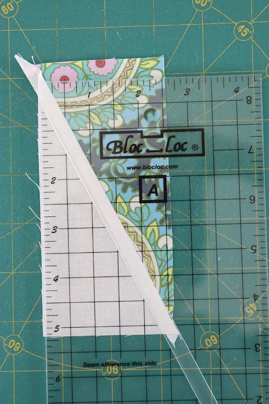 Diamond Quilt Block Tutoral - Bonjour Quilts