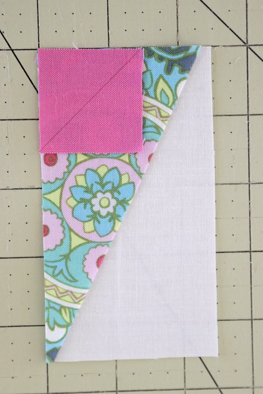 Diamond Quilt Block Tutoral - Bonjour Quilts