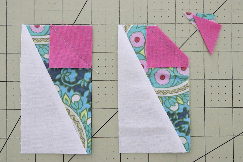 Diamond Quilt Block Tutoral - Bonjour Quilts