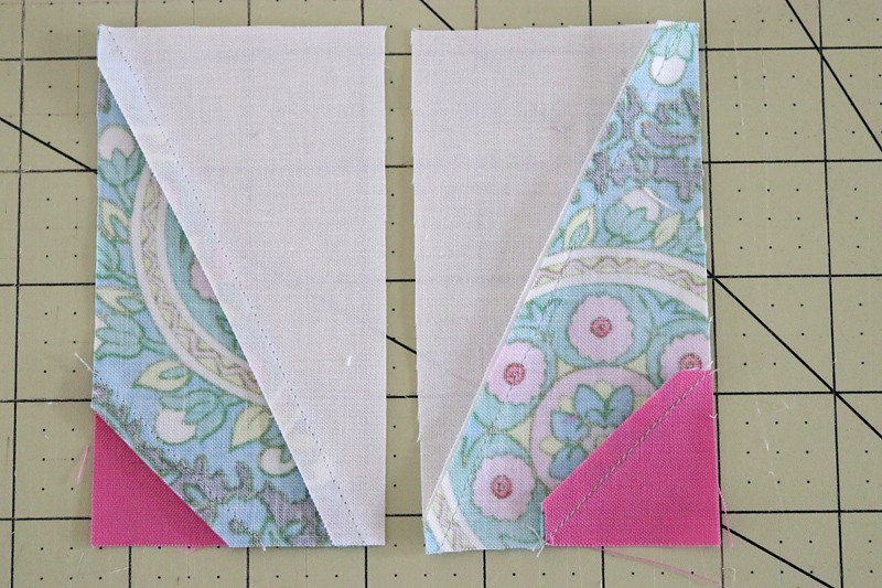 Diamond Quilt Block Tutoral - Bonjour Quilts