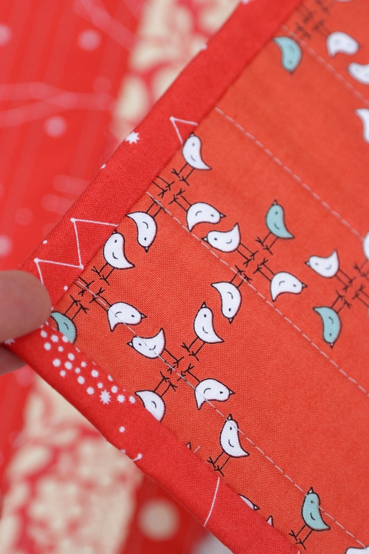 Christmas Tree Mini Quilt - Bonjour Quilts