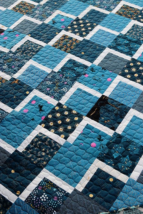 Mountainside - A New Quilt Pattern - Bonjour Quilts