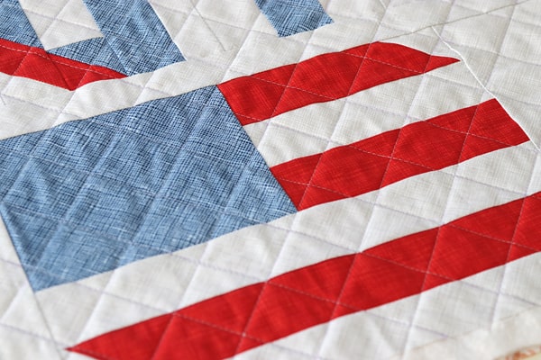 Vote Mini Quilt Pattern - Bonjour Quilts