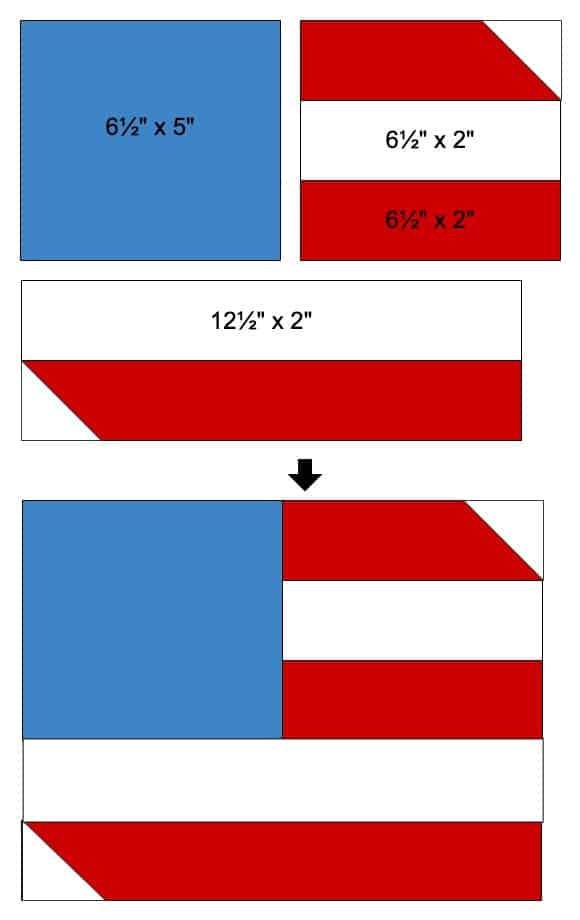 Vote Mini Quilt Pattern - Bonjour Quilts