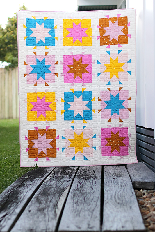 In The Stars Quilt Pattern - Bonjour Quilts