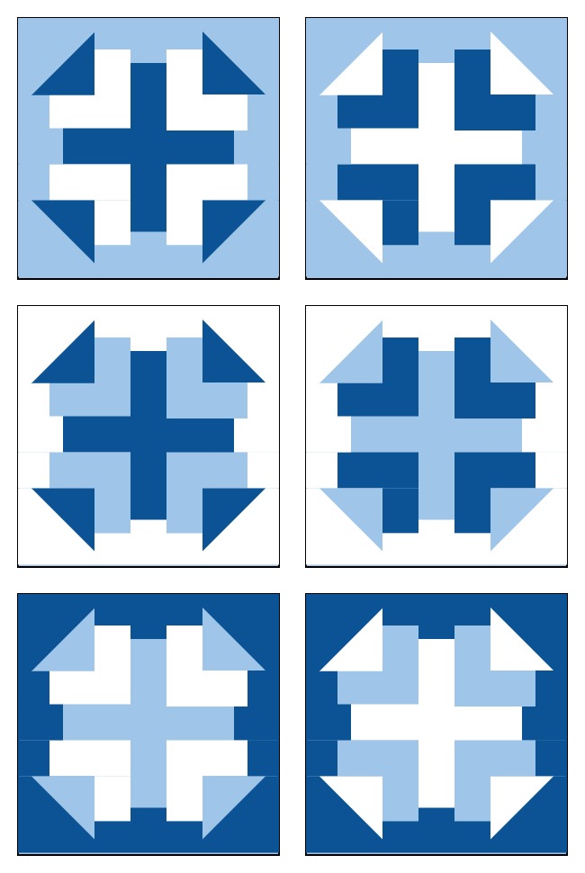 Alex Quilt Block - Free Quilt Block Pattern - Bonjour Quilts