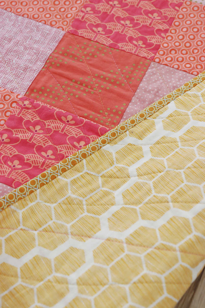 Sweet and Simple Squares Quilt Pattern - Bonjour Quilts