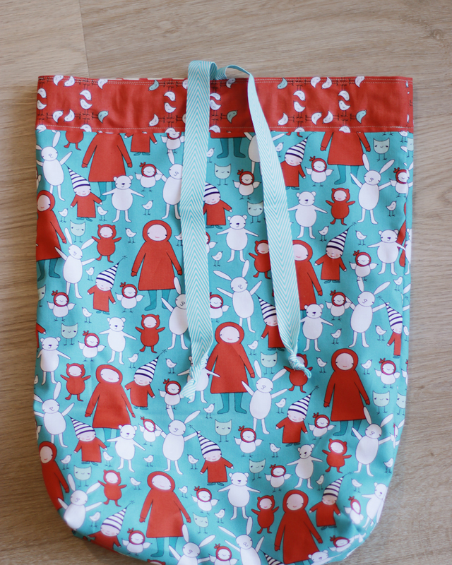 How to Sew a Drawstring Bag - Bonjour Quilts