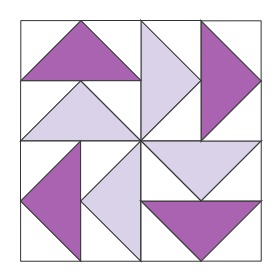 Dutchman's Puzzle Quilt Block - Bonjour Quilts