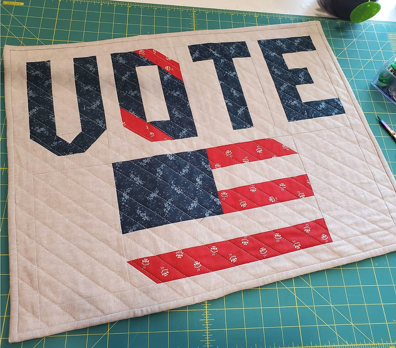 My New Navy Quilt and the 2025 Patchwork Calendar! - Bonjour Quilts